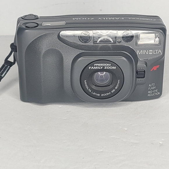 Minolta | Art | Vintage Minolta Freedom Family Zoom Point Shoot Auto ...